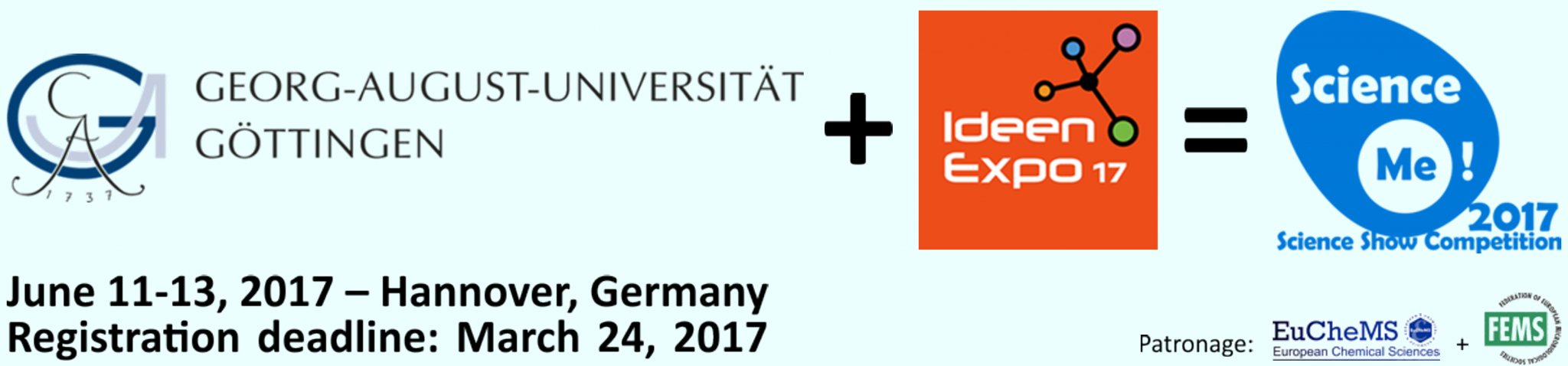 SCIENCE ME! 2017 – THE EUROPEAN SCIENCE SHOW COMPETITION - FEMS