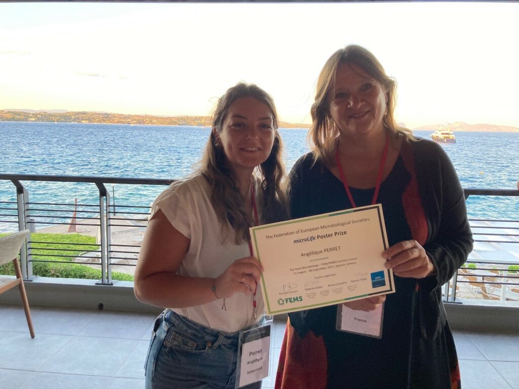 microLife Poster Prize: Angélique Perret - FEMS