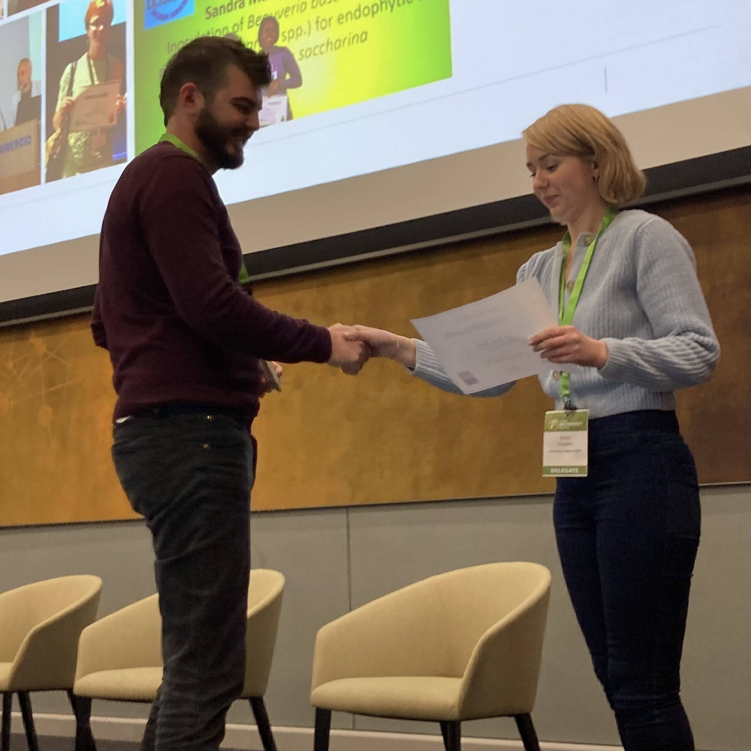 FEMS Microbiology Letters poster prize: Sean Darcy - FEMS